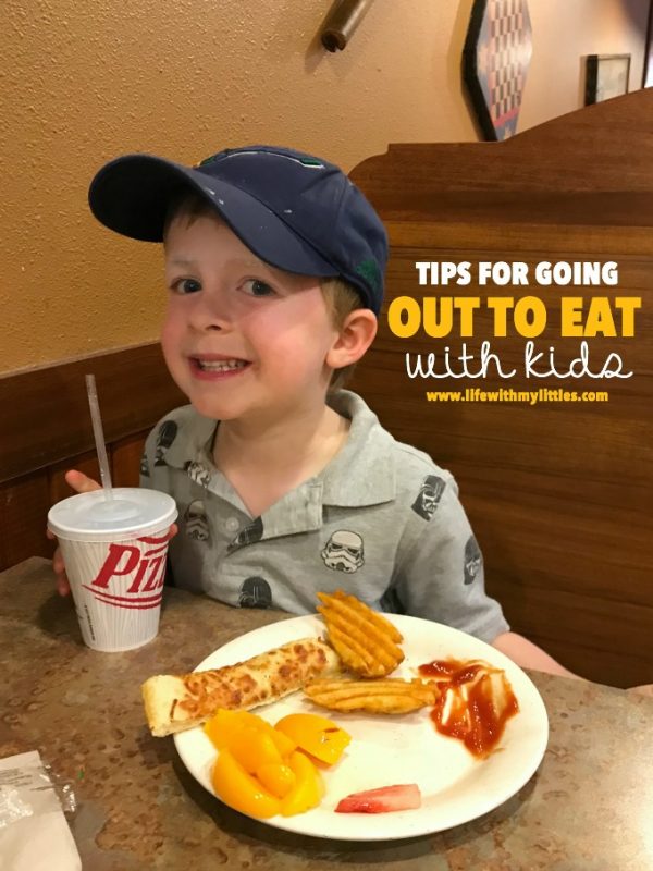 Tips for Eating Out with Kids - Life With My Littles