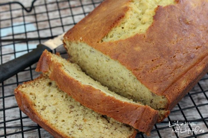 Dad's Banana Bread - Life With My Littles